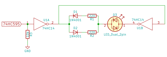 Driving a bi-color LED from one MCU pin | Page 3 | All About Circuits