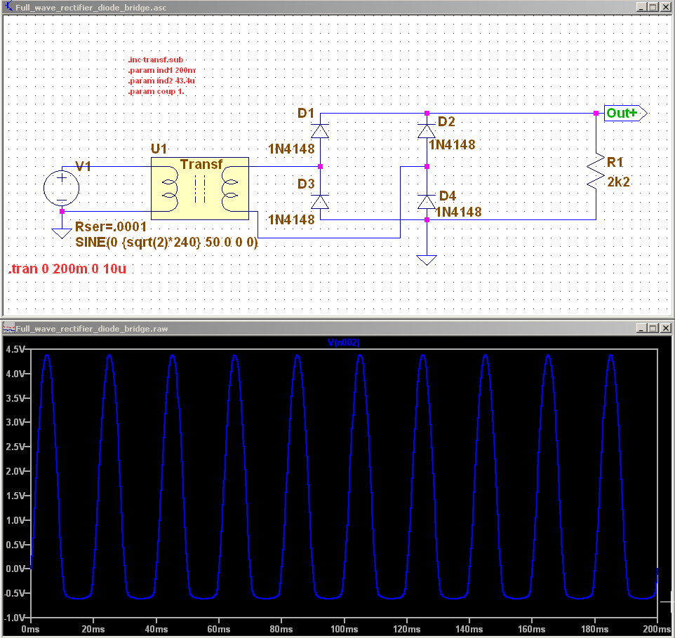 Build a transformer in LTSpice as a symbol/model/subcricuit | All About ...