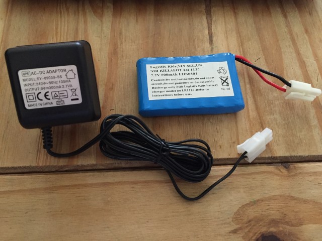 How to charge this 7.2v battery pack with an AC-DC adaptor? | All About ...